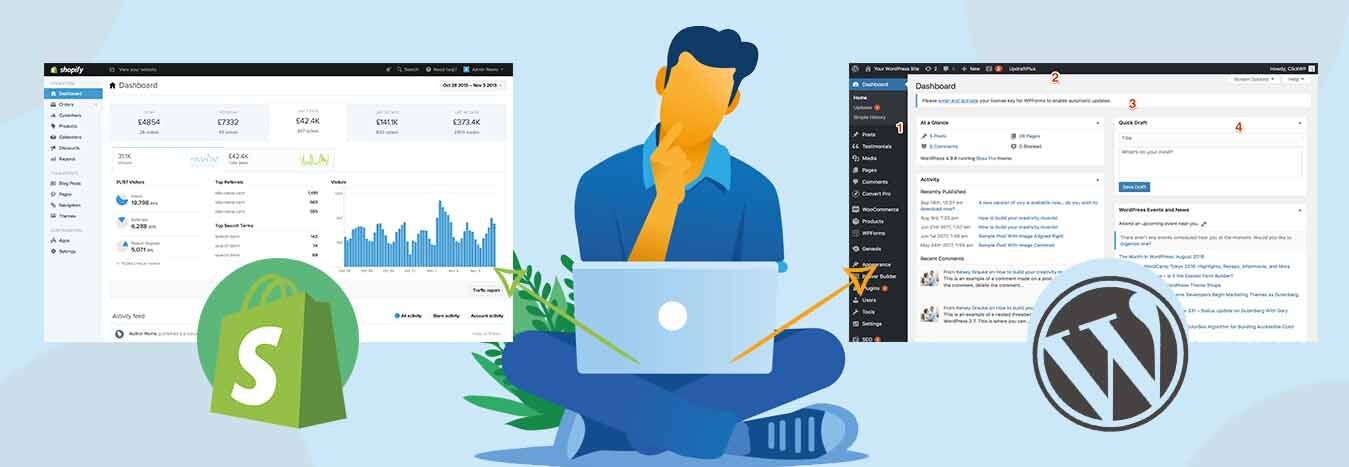 Shopify vs WordPress? Skyrocket your ecommerce business